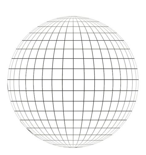 Premium Vector Globe With Grid