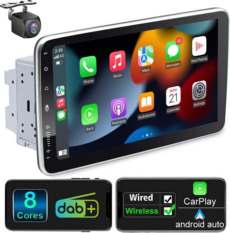 Android Car Radio With Sat Nav 101 Inch Screen Built In Dab Android