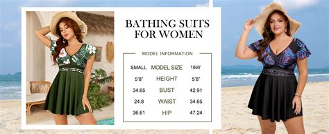 Arolina Plus Size Tankini Swimsuits For Women Tummy Control
