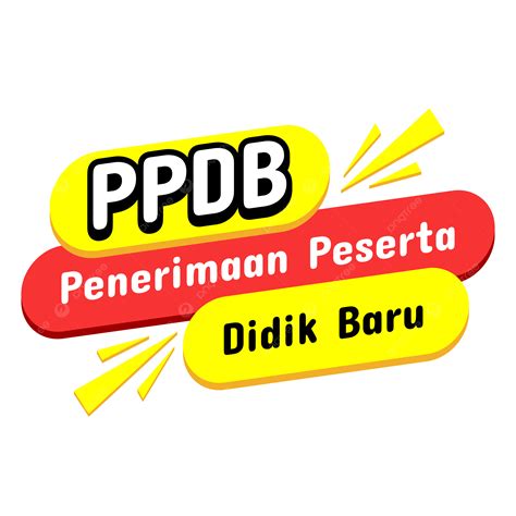 Gambar Ppdb Png Vektor Psd Dan Clipart Dengan Background Transparan Untuk Download Gratis