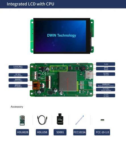 4 3 Inch DMG80480C043 02WTC DWIN Display At 4000 Piece HMI Touch Panel In Mumbai ID
