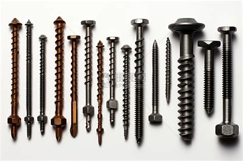 各种型号的螺丝钉高清图片下载 正版图片600608169 摄图网