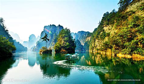 张家界宝峰湖摄影图 山水风景 自然景观 摄影图库 昵图网
