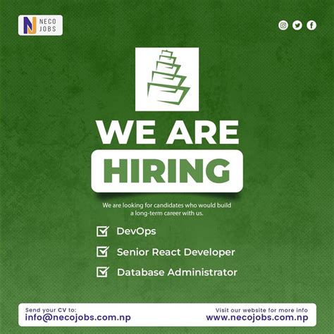 Neco Jobs Pvt Ltd On Linkedin Staffing Learning Development