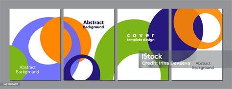 집합 다채로운 모양을 가진 추상적인 기하학적 배경 기업 디자인 포스터 배너 명함 엽서 템플릿입니다 벡터 0명에 대한 스톡 벡터 아트 및 기타 이미지 Istock