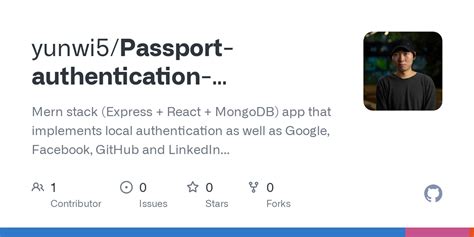github yunwi5 passport authentication application mern stack