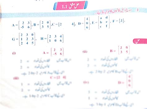 Solution Mathematics 9th Class Chapter 1 Exercise 1 1 Questions With