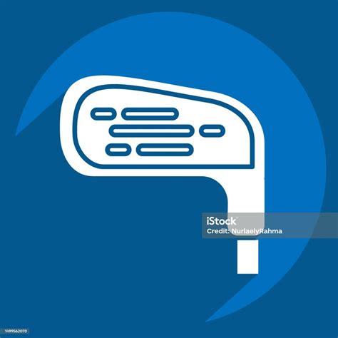 아이콘 골프 클럽 골프 심볼과 관련이 있습니다 긴 그림자 스타일 심플한 디자인 편집 가능 간단한 그림 겨냥에 대한 스톡 벡터 아트 및 기타 이미지 Istock