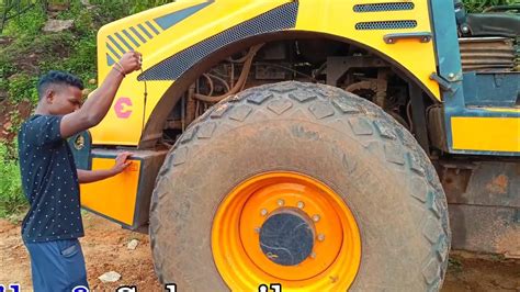 Escorts Vibration Machine Road Rolling Jcb Driver Vlogs YouTube