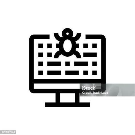 버그 수정 라인 아이콘 디자인 픽셀 퍼펙트 편집 가능한 스트로크 로고 기호 기호 웹 디자인 개발 소프트웨어 3차원 형태에 대한