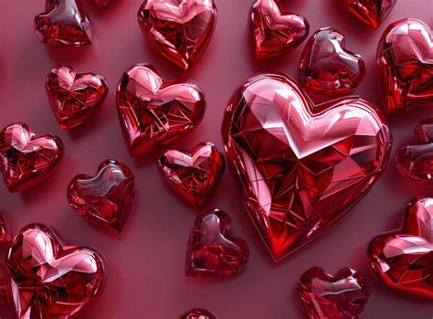 A Shining Red Ruby Premium Ai Generated Image