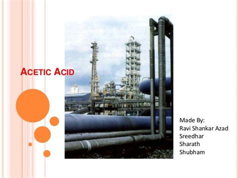Acetic Acid Production