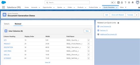 Document Generation In Salesforce Cpq Salesforce Geek