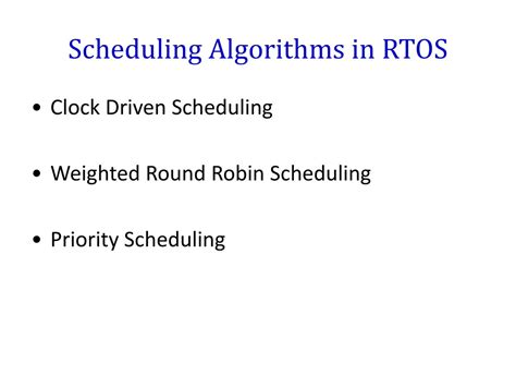 Ppt Operating Systems Real Time Operating Systems Powerpoint Presentation Id 8672229