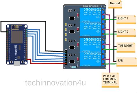 Iot Home Automation Using Esp8266 And Blynk