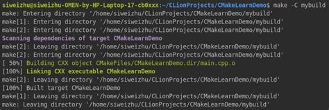 Cmake Clion Build System