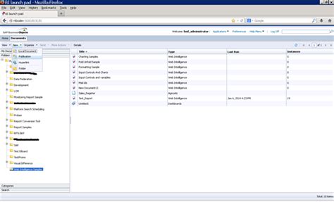 Create Publication To Schedule Webi Report To Dyna Sap Community