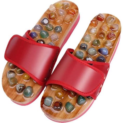 Reflexologie Plantaire Acupressure Foot Massager Réflexologie Chaussons