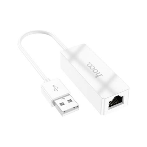 Купити Перехідник Usb на Rj45 Hoco Acquire Ua22 на Ethernet White ТМ