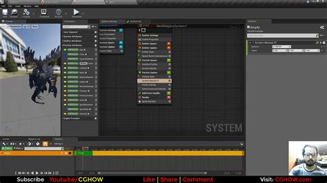 Vortex Dissolve Effect Unreal Engine Niagara Tutorials Ue4 Niagara Vortex Dissolve Cghow