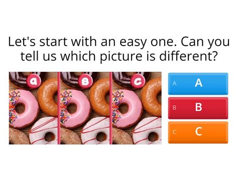 Find The Difference Quiz