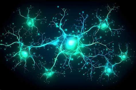 Premium Ai Image View Of Neural Connections Generative Ai