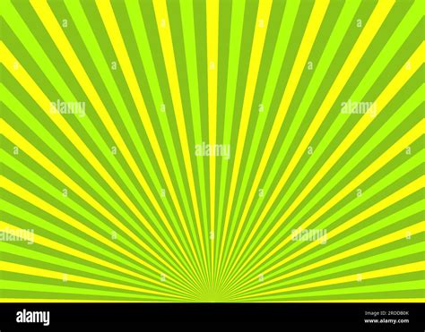 Sun Rays Green Rays Background Stock Vector Image And Art Alamy