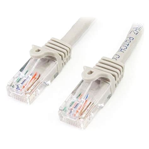 Startech M Cat E Utp Patch Cable With Snagless Rj Connectors
