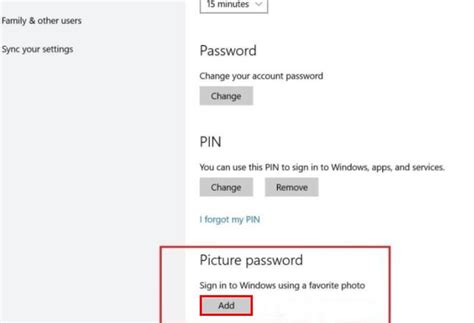 How To Turn On Off Picture Password In Windows Make Tech Easier