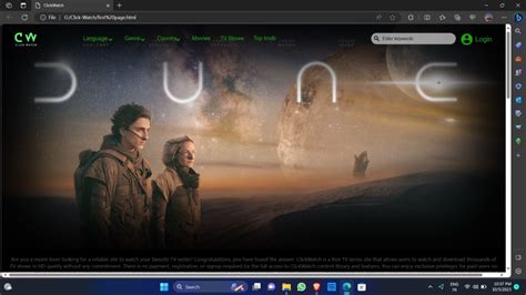 Online Streaming Platform Using Html Css And Javascript Cinosunil