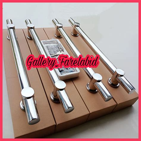 Jual Handle Pintu Rumah Stainless Steel Bulat Cm Set Body Kunci Gagang Pintu Rumah Modern