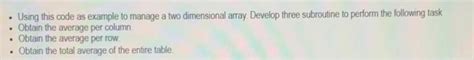 solved problem observe the following code sub