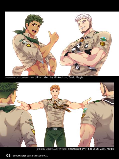 Mikkoukun Black Monkey Pro Camp Buddy Scoutmaster Season The Journal Read Bara