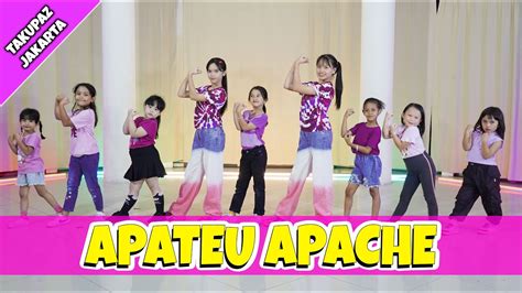 Apt Dance Apateu Apache Bruno Mars Rose Joget Zumba Senam Takupaz Jakarta Youtube