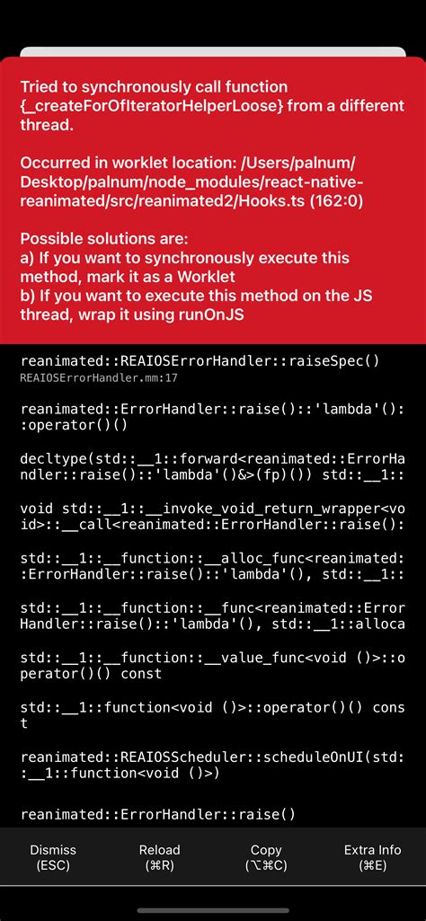 V230 Alpha1 Tried To Synchronously Call Function
