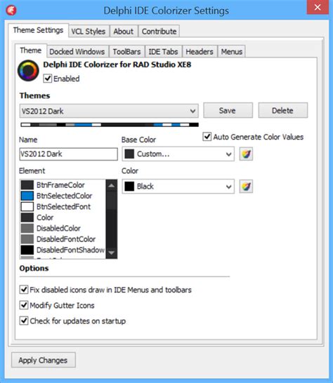 rad and installer features