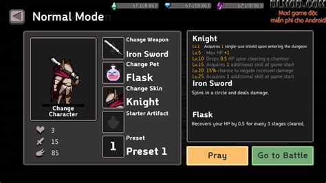 Dungeon Slasher Mod Tiền Money Game Huỷ Diệt Ngục Tối Cho Android
