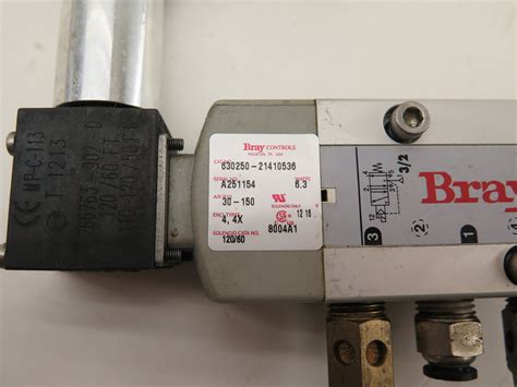 Bray Controls 630250 21410536 120v Nema 4 30 150psi Solenoid Valve