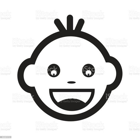 귀여운 아기 얼굴 감정 아이콘 그림 기호 디자인 귀여운에 대한 스톡 벡터 아트 및 기타 이미지 귀여운 만화 머리 Istock
