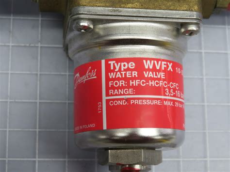 Danfoss Hfc Hcfc Cfc Water Valve T184727 Oco Industrial