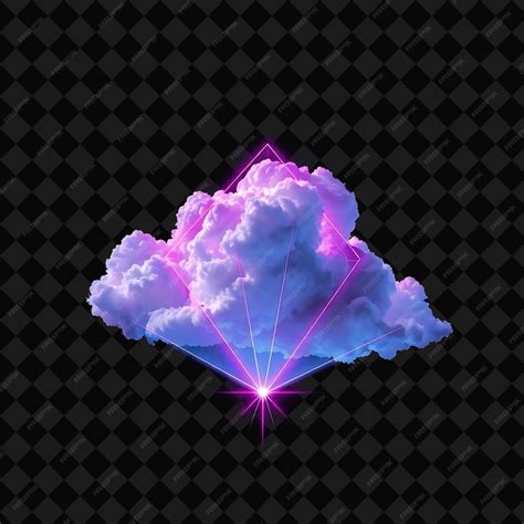 Laser Cut Stratocumulus Cloud Featuring Sharp Lines Precise Angles And