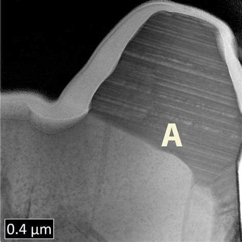Intrinsic Tetrahedraltwin Stacking Fault A Hrtem Image Showing An