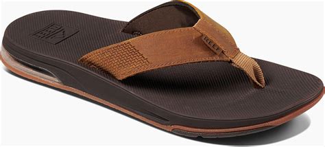 Reef Leather Fanning Low Flip Flops In Lightbrown Brown For Men Lyst
