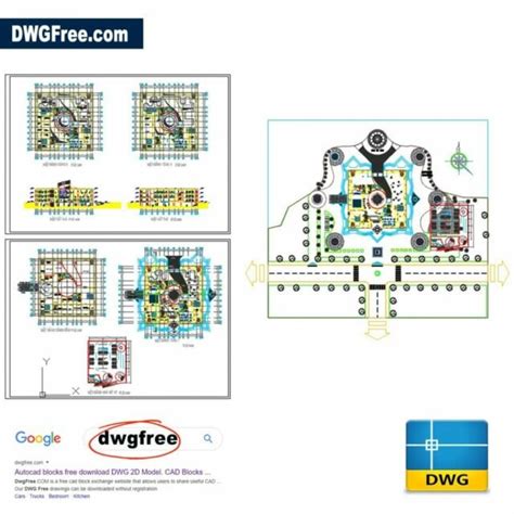 AutoCAD Projects DWG Drawing 2D Blocks FREE Download