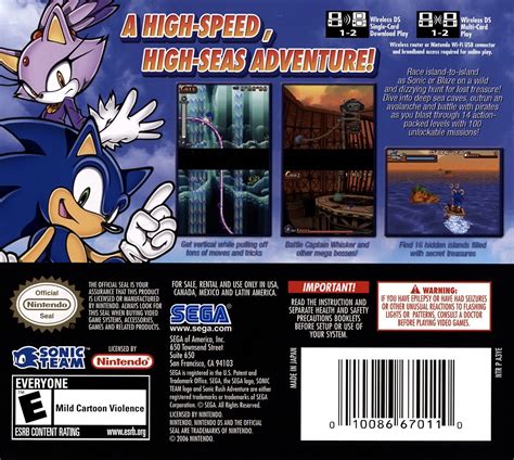 Sonic Unleashed Ds