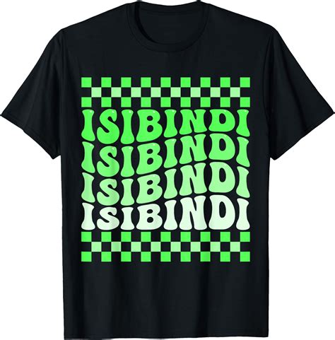 Isibindi House Green Retro Groovy Social Psychology Isibindi T Shirt