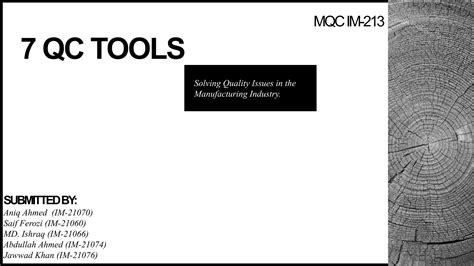 7 Qc Toolspptx For Engineering And Technology Ppt