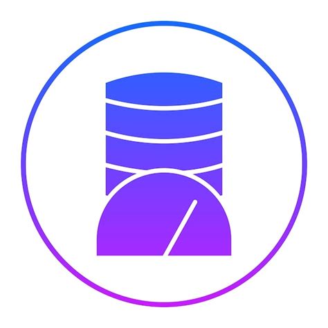 Premium Vector Database Speed Vector Illustration