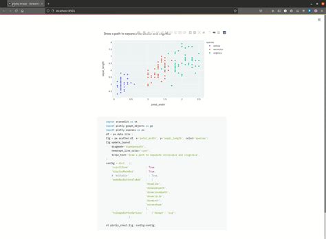 Plotly Draw Shape Cannot Delete Shape Using Streamlit Streamlit