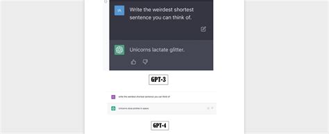 Fun With Chatgpt On Twitter The Difference Between Gpt 3 And Gpt 4 In